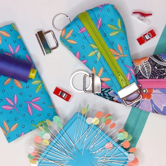 Key Fob Pouch Template Set – Lovetosewing